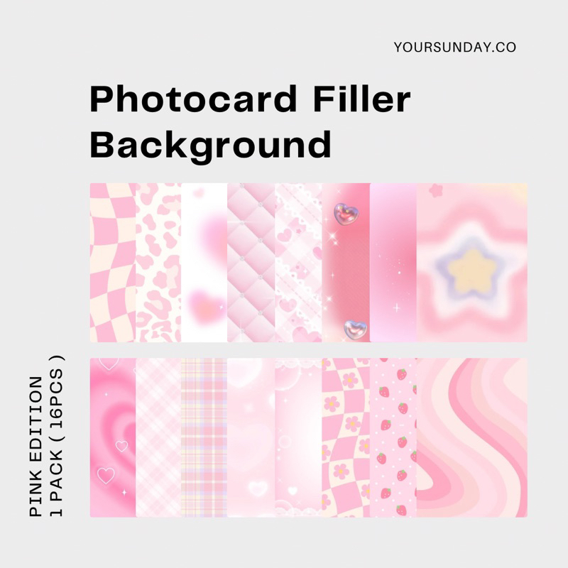 Jual Photocard Background Binder Toploader Filler Murah | Shopee Indonesia