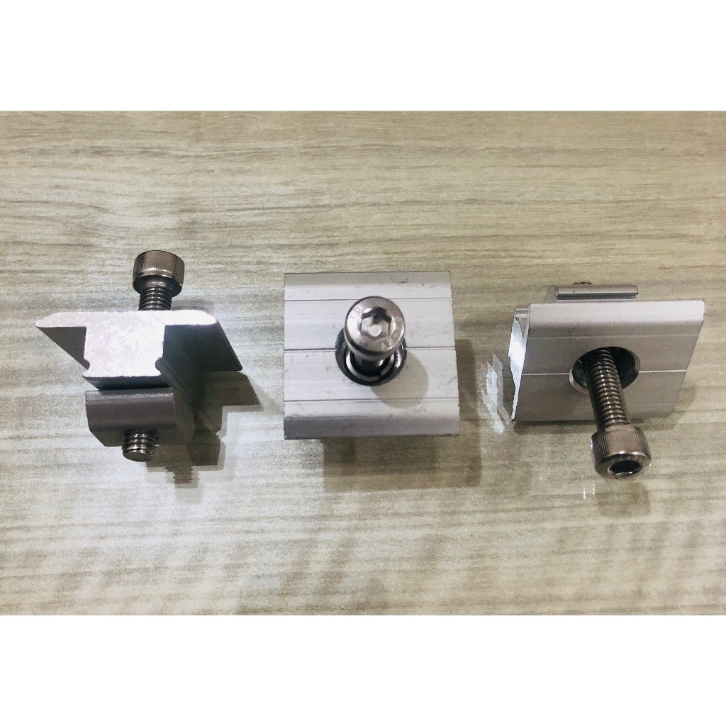 Jual Mid Clamp Mounting PV Solar Panel Surya Mid Klem Inter Clamp 30mm ...