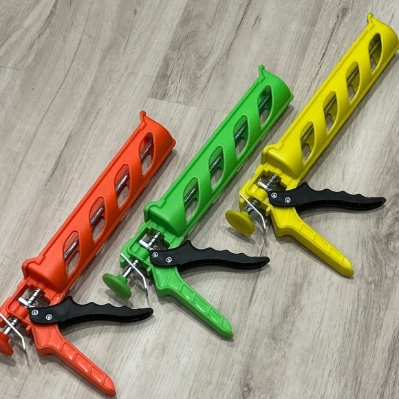 Jual Alat Tembakan Lem Kaca Sealant Silicone PVC / Caulking Gun Tebal ...