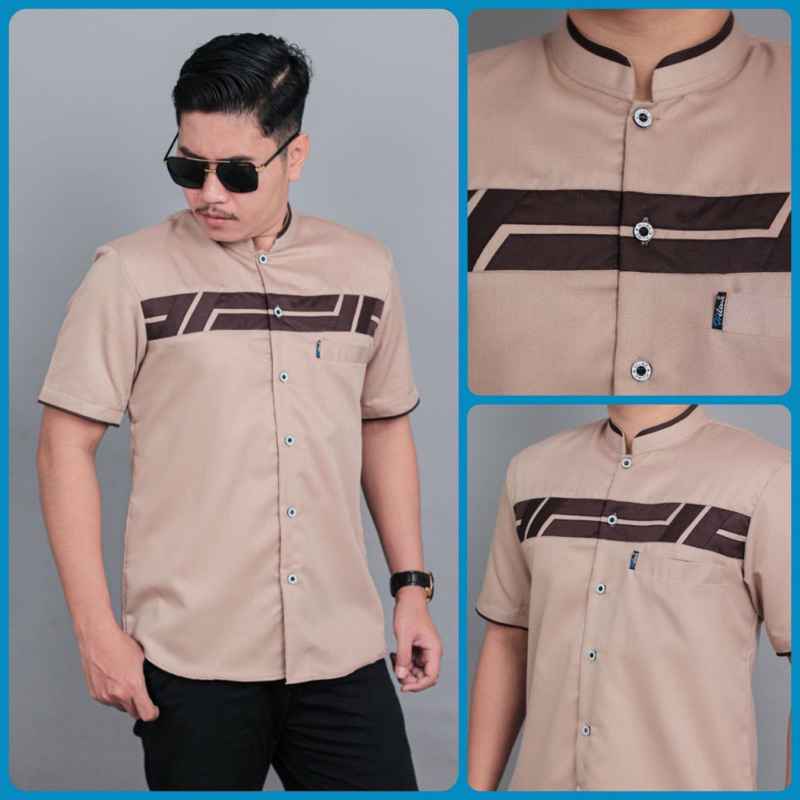 Jual Baju Koko Miror Warna Coksu Series Terbaru Bahan Katun Tebal ...