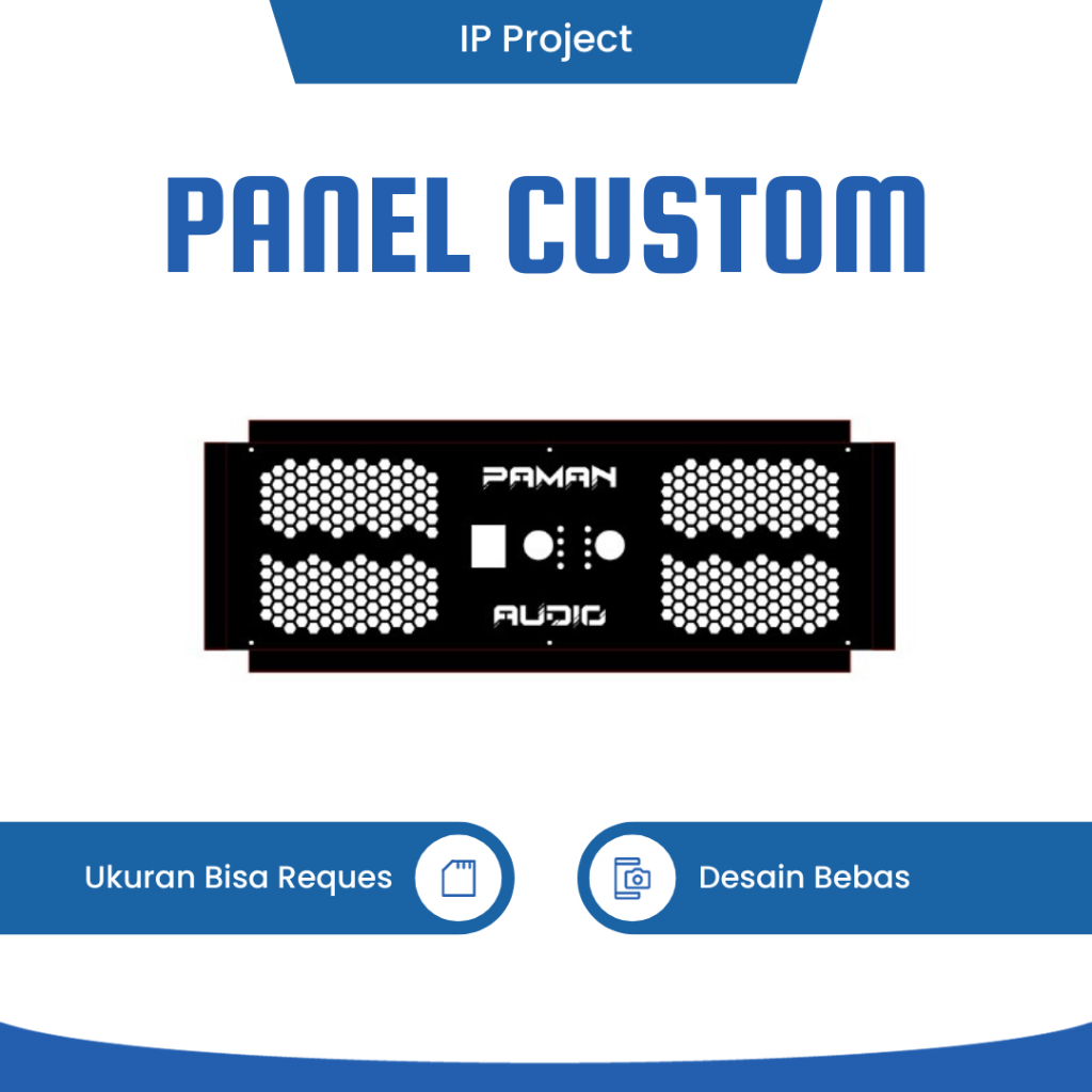 Jual Plat Panel CA 10 1U 2U Panel Speakon Custom Nama | Shopee Indonesia