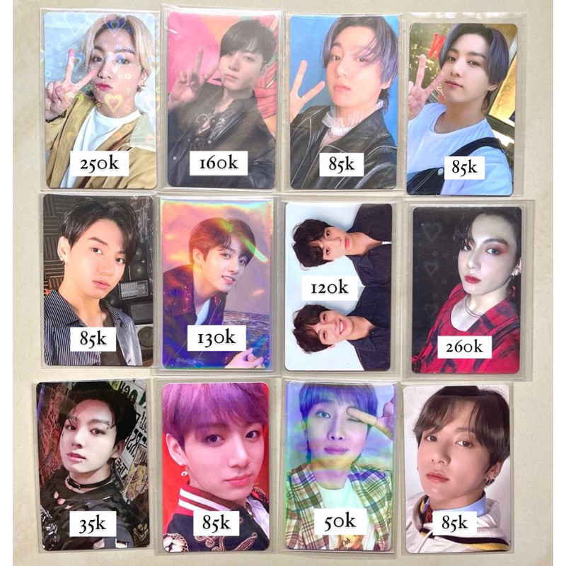 Jual photocard bts jk | Shopee Indonesia