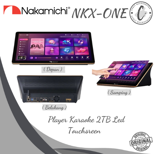 Jual Nakamichi NKX ONE Player Karaoke Touchscreen 2TB Original NKX 1 | Shopee Indonesia