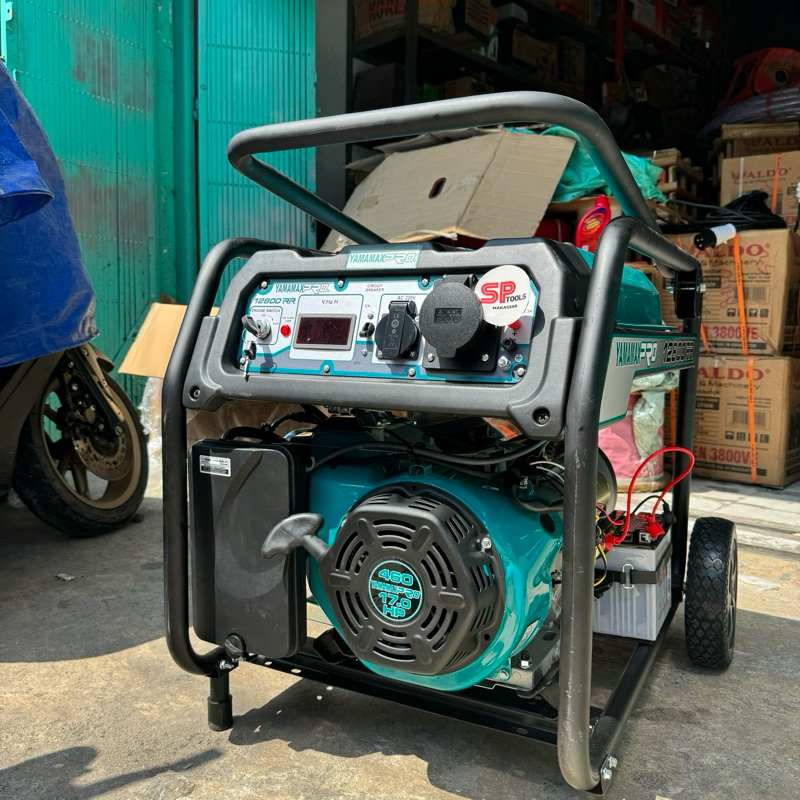Jual MESIN GENSET GENERATOR LISTRIK BENSIN YAMAMAX PRO 12800RR 12800 RR 8.500 WATT 8.500W AVR ...