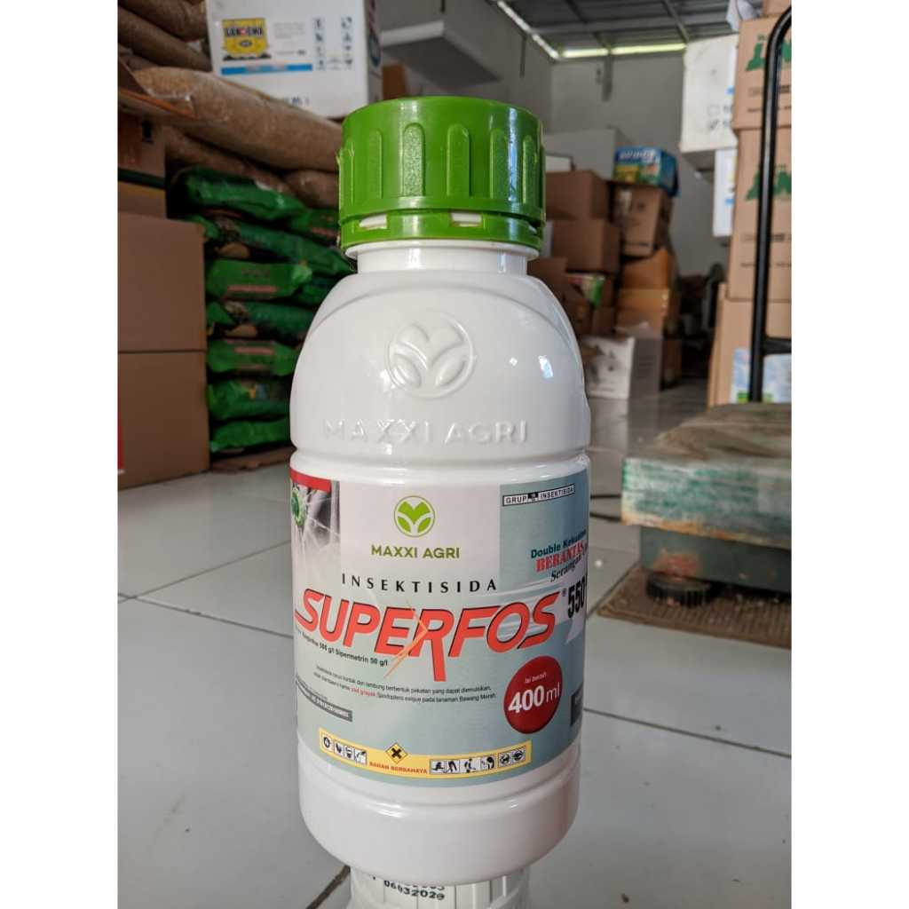 Jual Insektisida SUPERFOS 550 EC- 400 ML | Shopee Indonesia