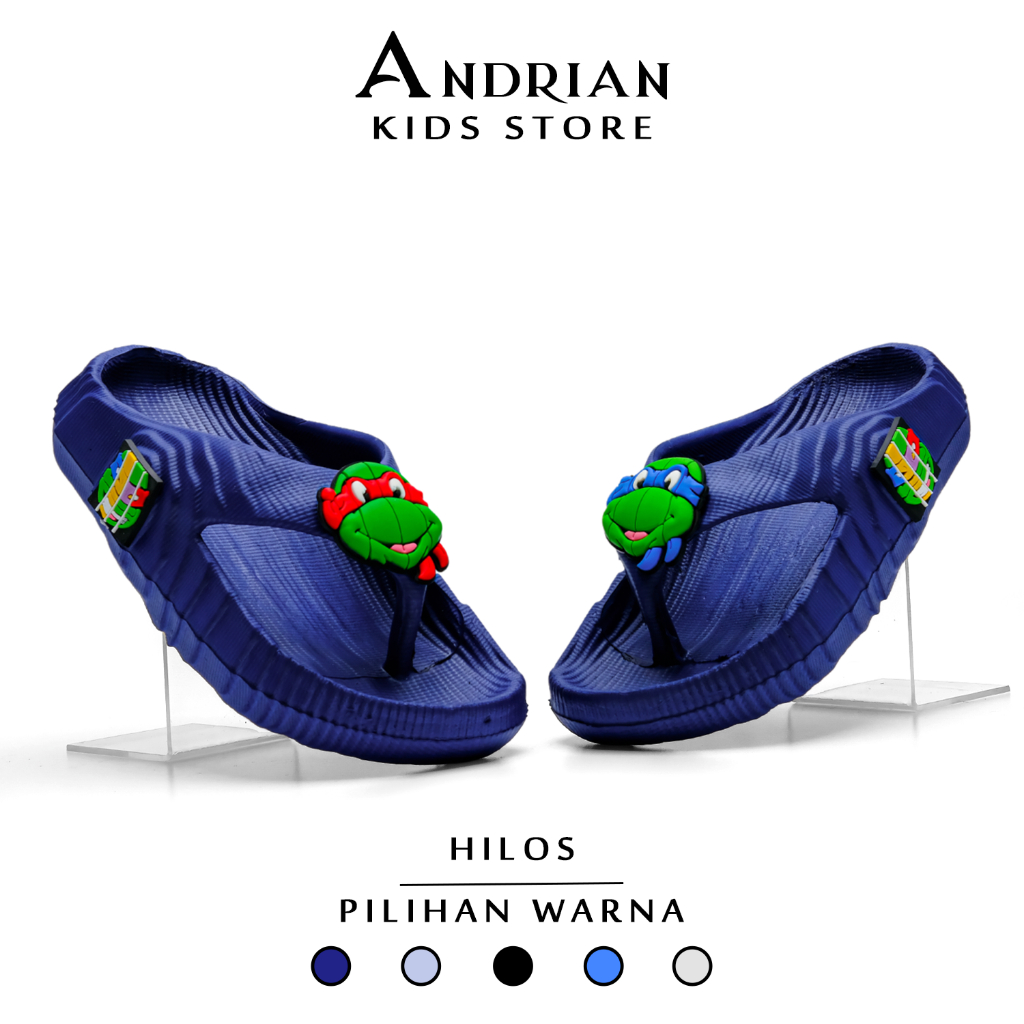 Jual HILOS Sandal Jepit Anak Laki-laki Model Karakter Ninja Turtle 2-8 ...