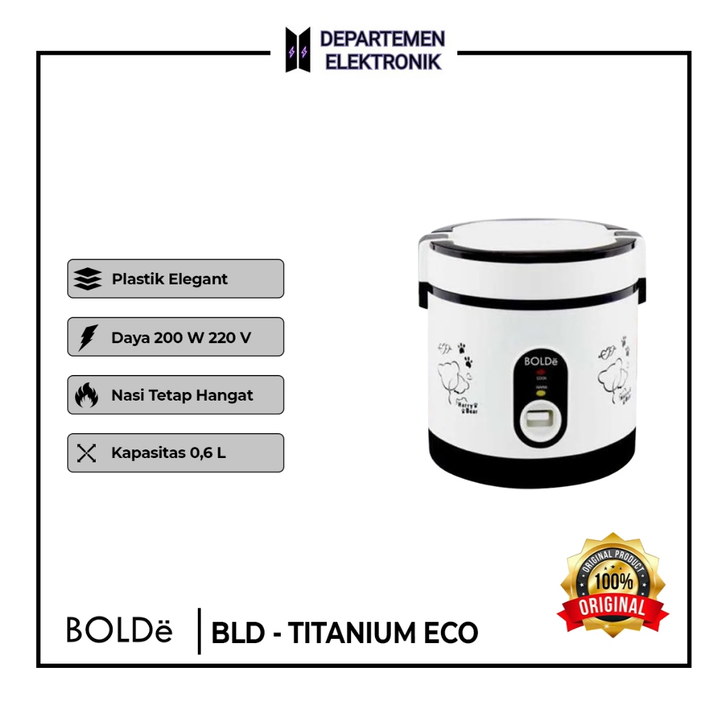 Jual BOLDe SUPERCOOK TITANIUM ECO 0,6LT | Shopee Indonesia