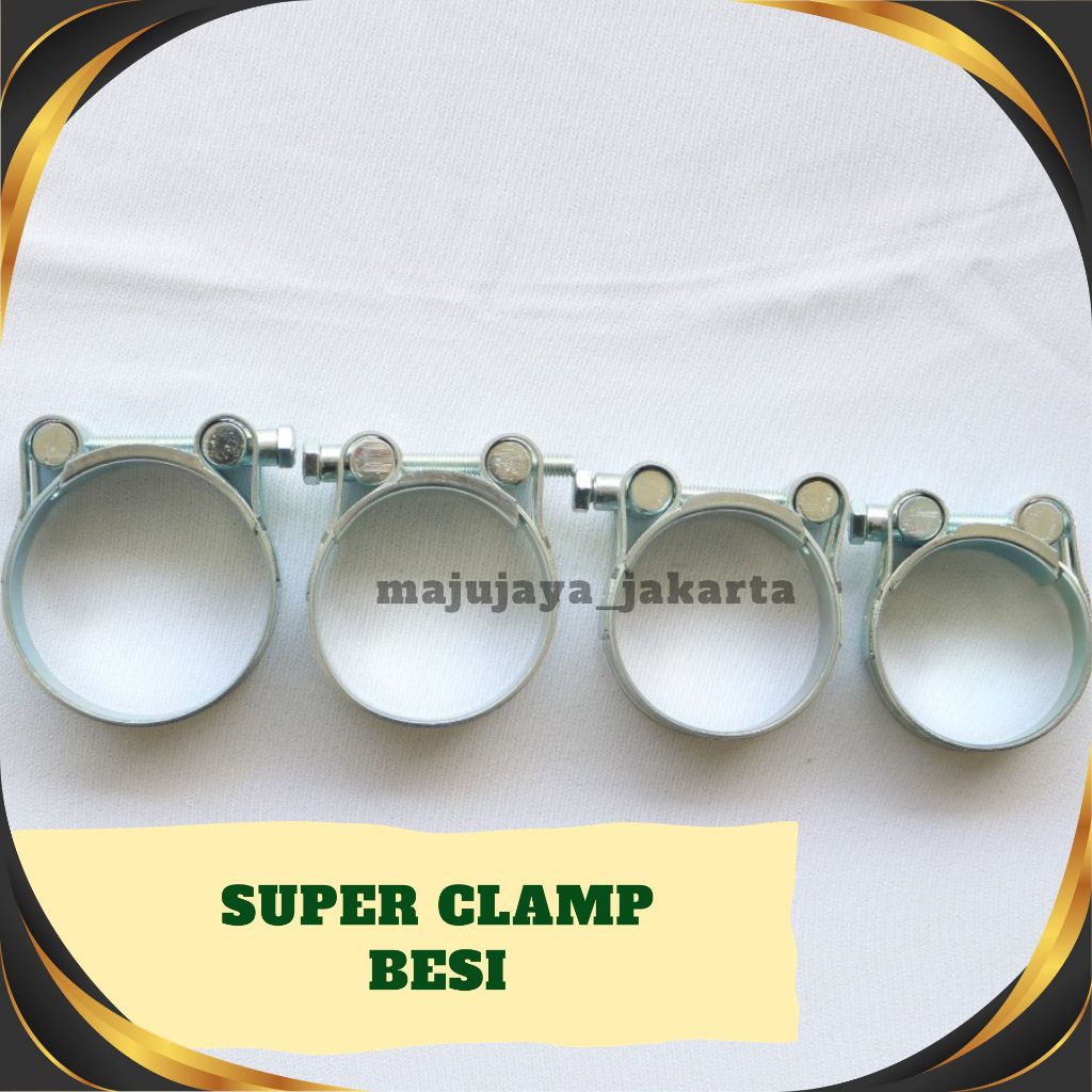 Jual KLEM SUPERIOR BAHAN BESI / SUPER KLEM SELANG 56-59 (22mm) | Shopee ...