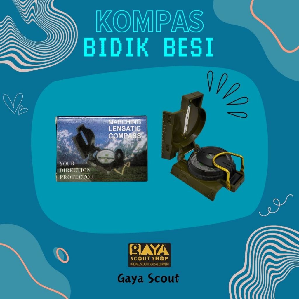 Jual Kompas Bidik Besi Pramuka Termurah | Shopee Indonesia