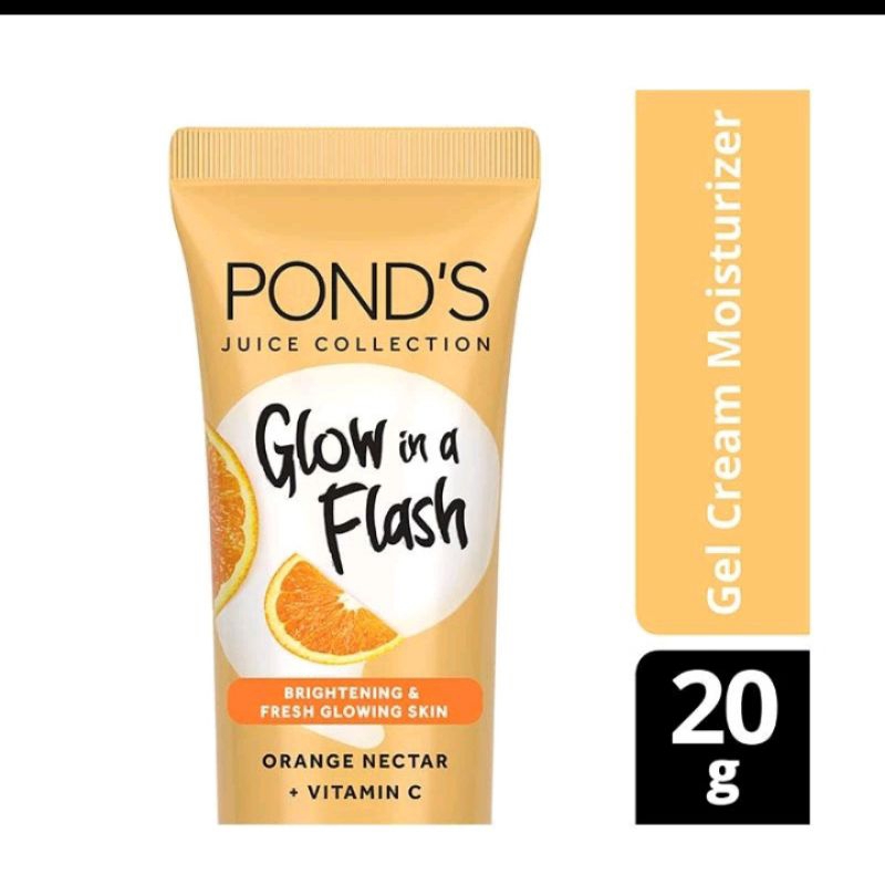 Jual PONDS Juice Collection 0range Nectar+Vit C Moisturizer 20g (no dus ...