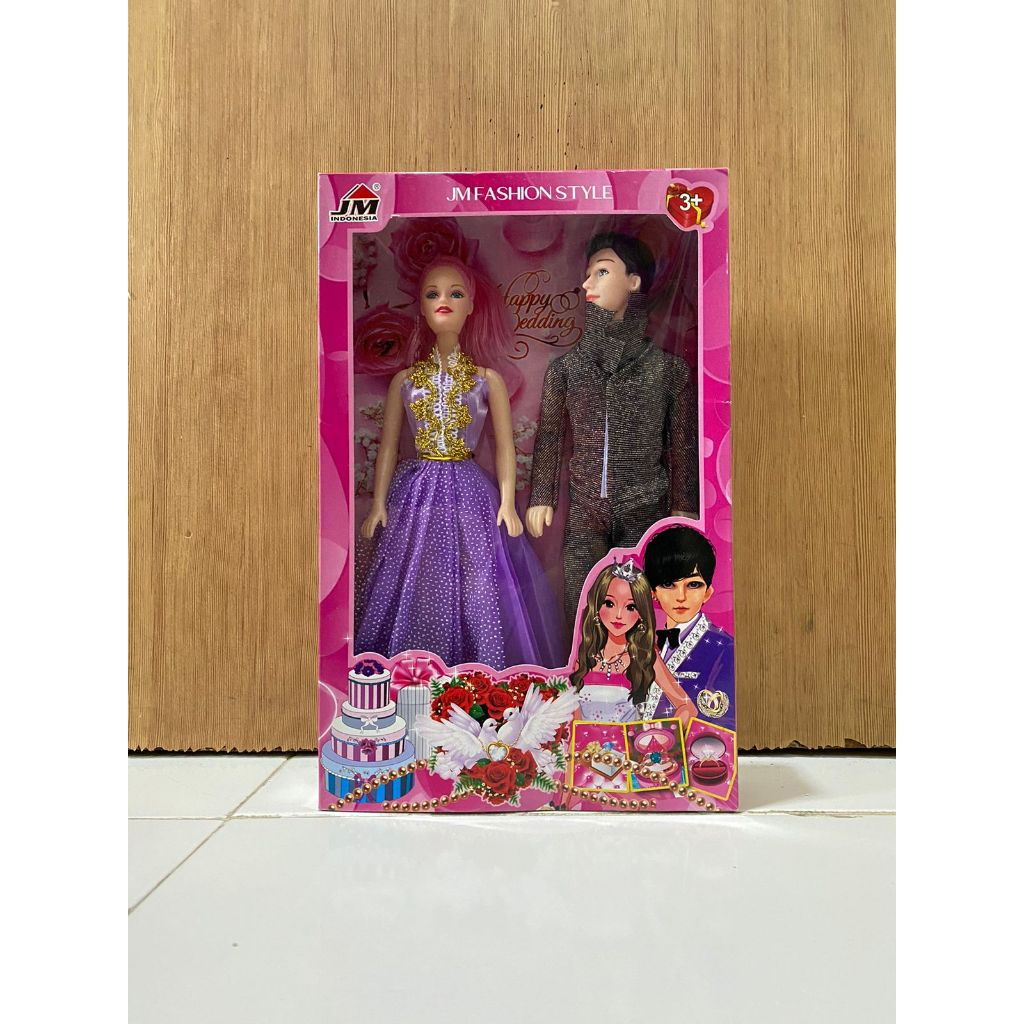 Jual MAINAN ANAK BONEKA BARBIE PASANGAN / BARBIE BEAUTIFUL COUPLE ...