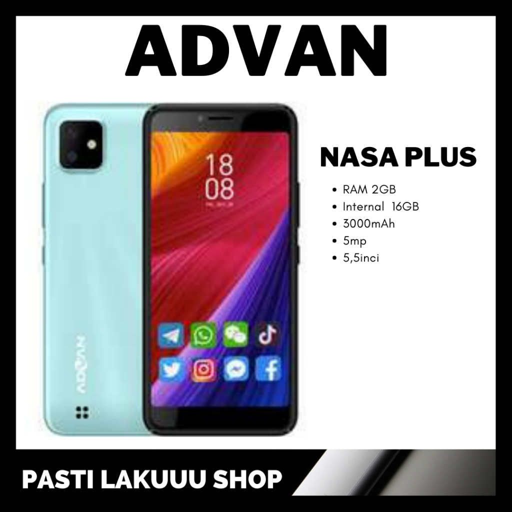 Jual ADVAN NASA PLUS 2GB-16GB GARANSI RESMI | Shopee Indonesia