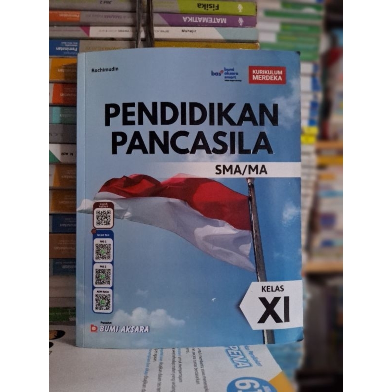 Jual BUKU PPKN/PENDIDIKAN PANCASILA KELAS 11/XI/2 SMA/MA BUMI AKSARA KURMER KURIKULUM MERDEKA ...