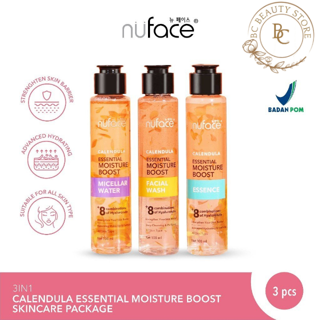 Jual Nu Face Calendula Essential Moisture Boost Skin Barrier Package ...