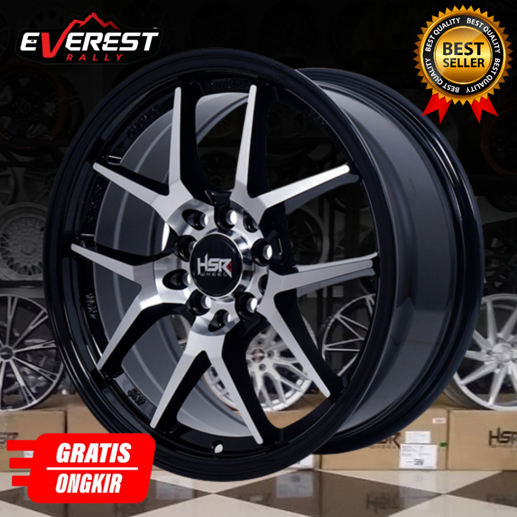 Jual VELG RACING HYURA BOROKO UNTUK MOBIL SILVIA RING 16 LEBAR 7 HOLE 5X100 DAN 5X114 BMF ...