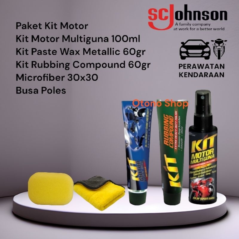 Jual Kit Paket Motor - Kit Rubbing Compound,Kit Paste Wax Metallic,Kit ...