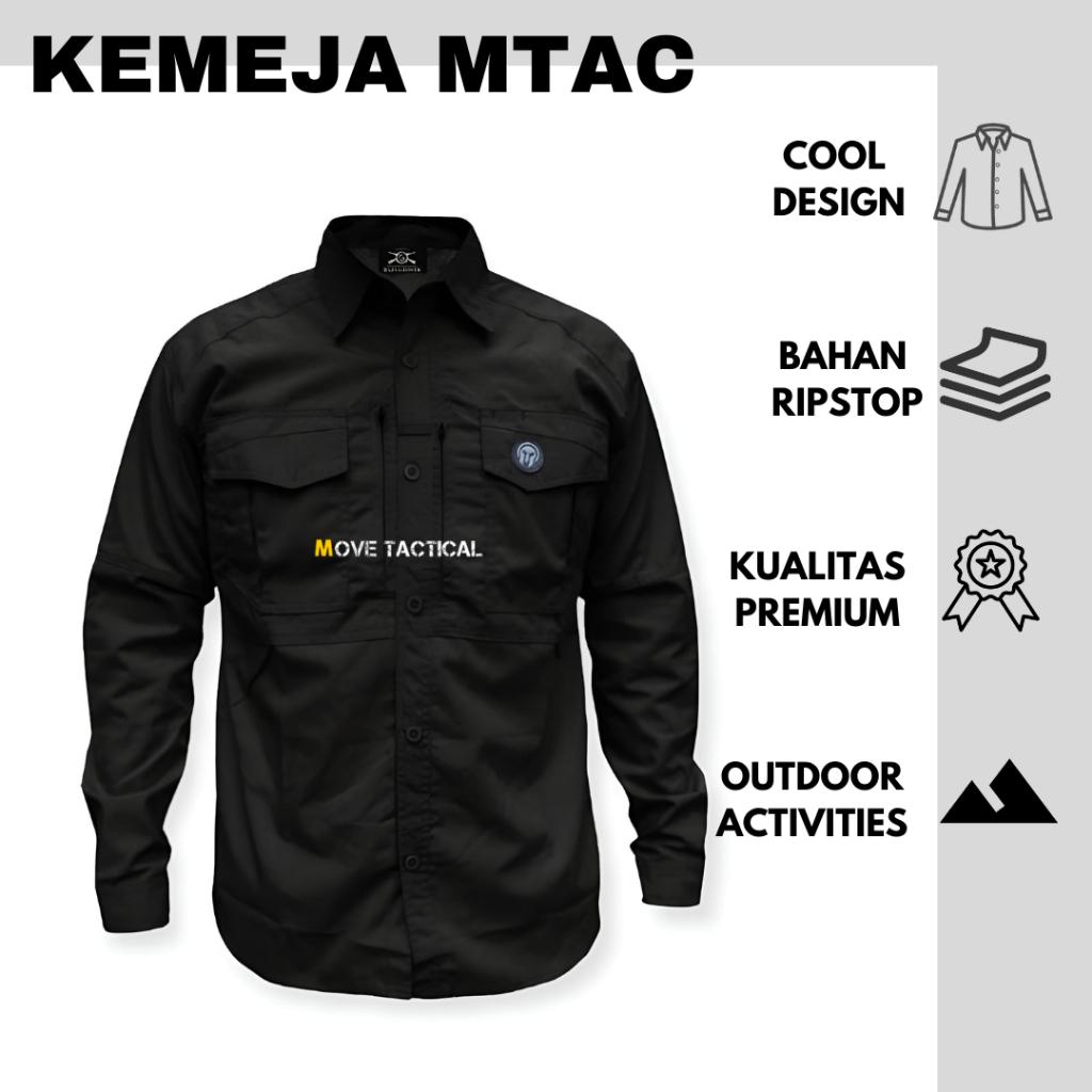 Jual KEMEJA TACTICAL PREMIUM MTAC LENGAN PANJANG PRIA - BAHAN AMERICAN ... Jual KEMEJA TACTICAL PREMIUM MTAC LENGAN PANJANG PRIA - BAHAN AMERICAN ...
