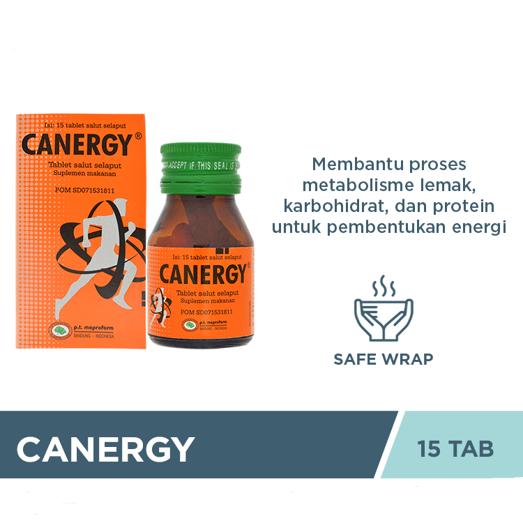 Jual Canergy 15 Tablet Obat Pelangsing - Membantu Proses Metabolisme ...