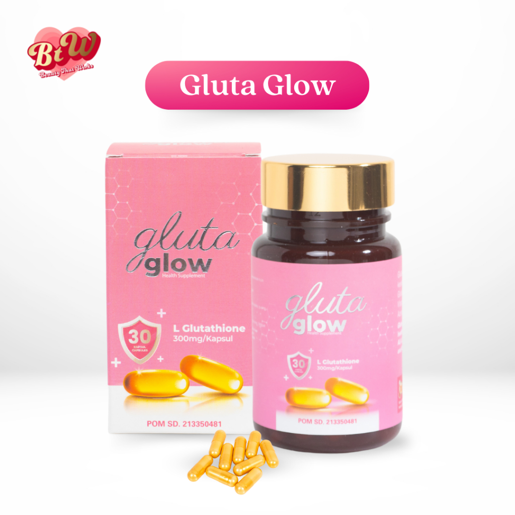 Jual Gluta Glow Tone Up Plus / Glutathione plus Vitamin C | Shopee ...