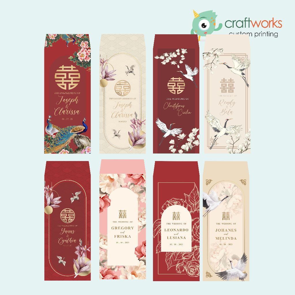 Jual ANGPAO SANGJIT / WEDDING CUSTOM | Shopee Indonesia