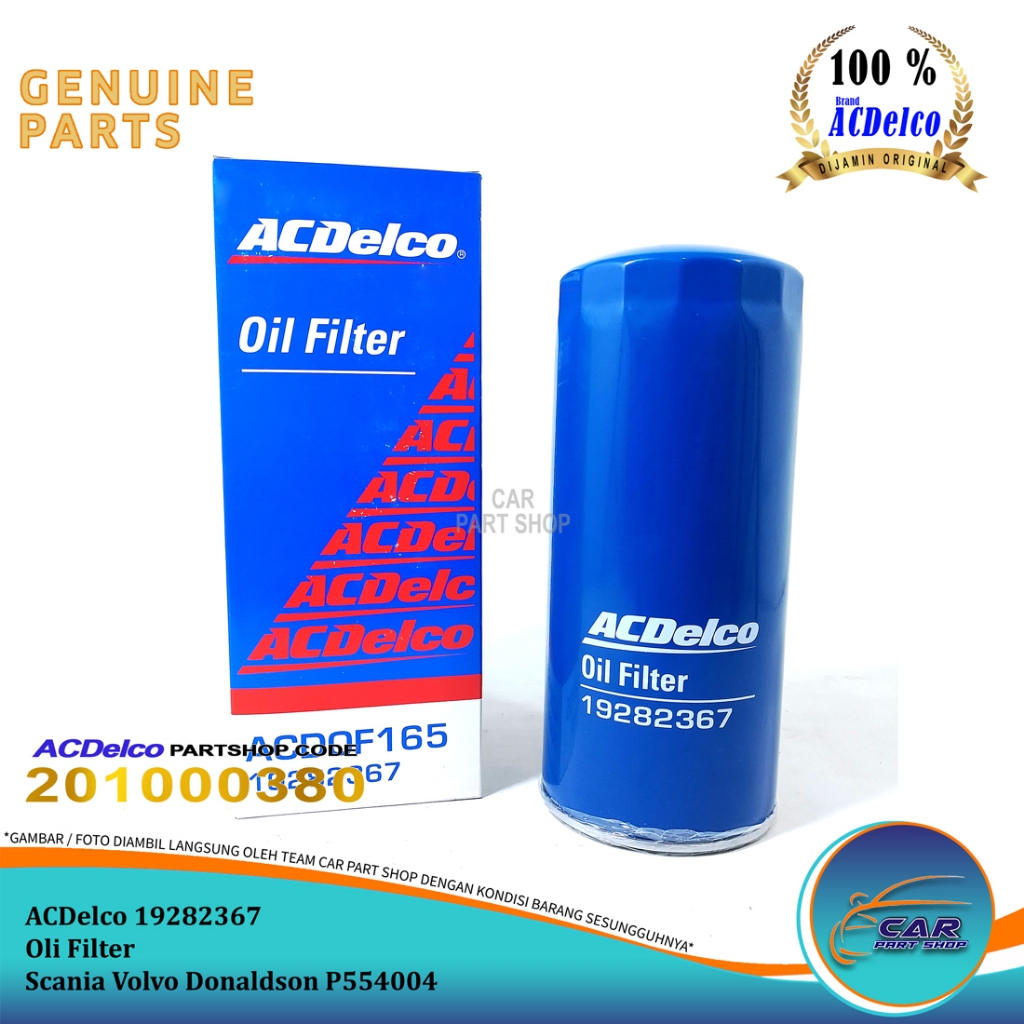 Jual Oli Filter Saringan Oli Mesin Scania Volvo Donaldson P554004 P380 ...