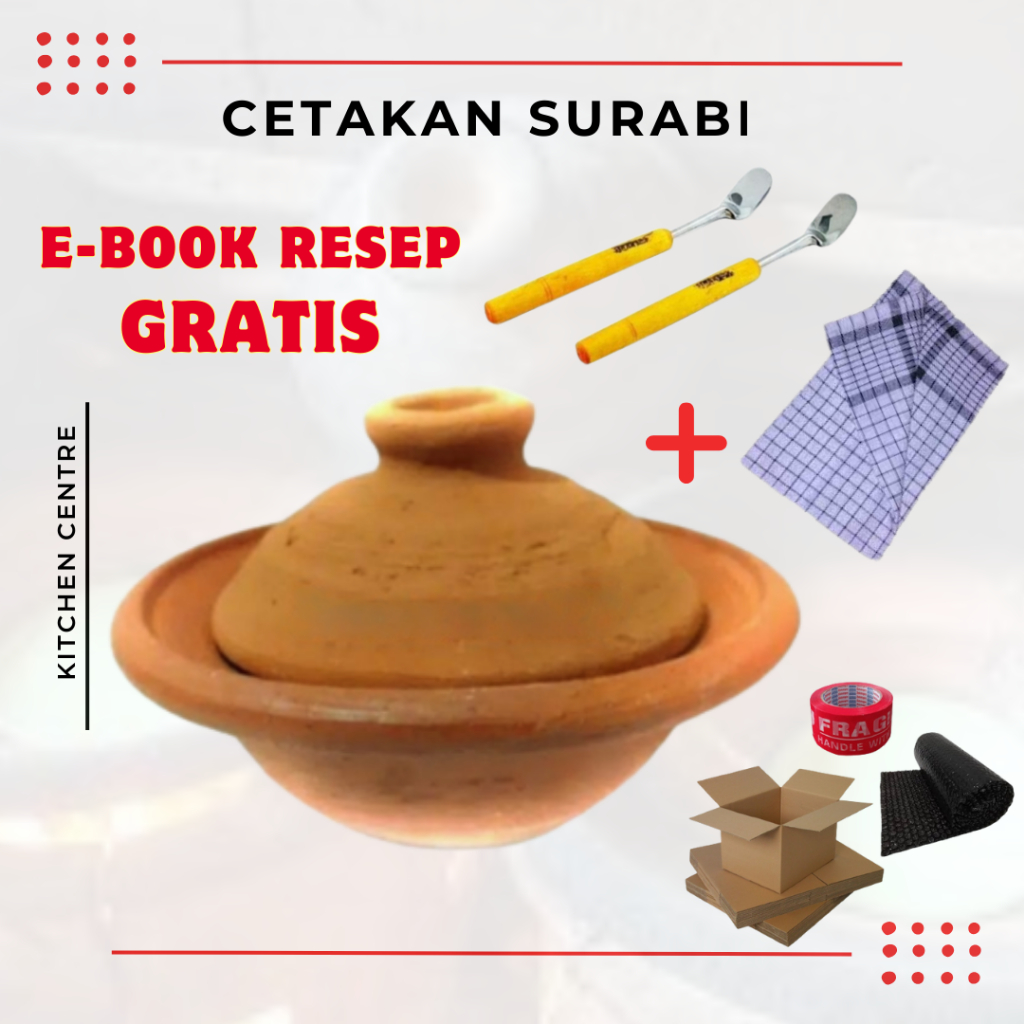 Jual Cetakan Surabi Set Cetakan Surabi Tanah Liat Cetakan Kue Serabi ...
