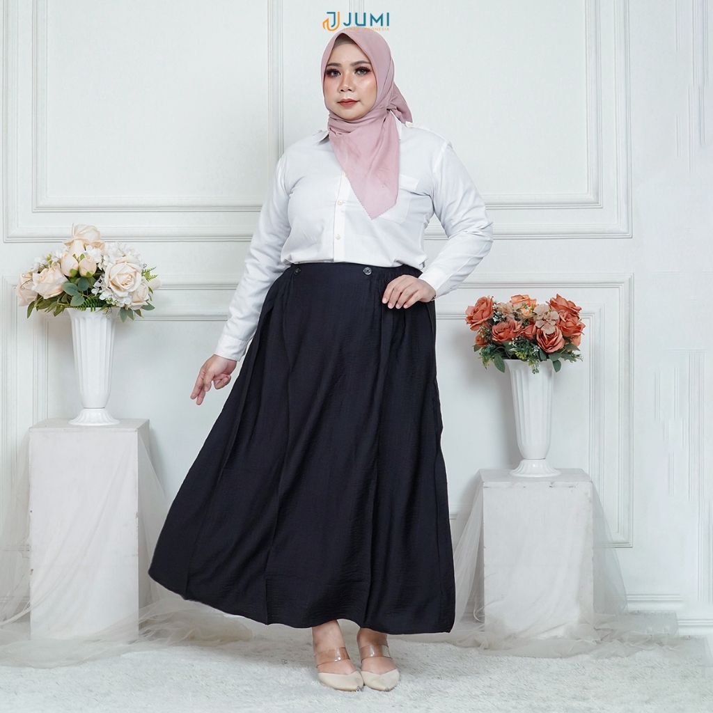 Jual Rok Polos Jumbo BB 80-130kg | XXL - XXXXXL | Bahan Polo Linen ...