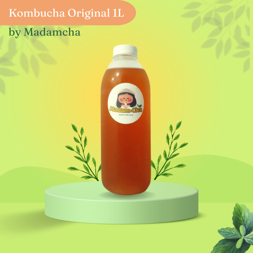 Jual Kombucha Original / Minuman Probiotik 1L | Shopee Indonesia