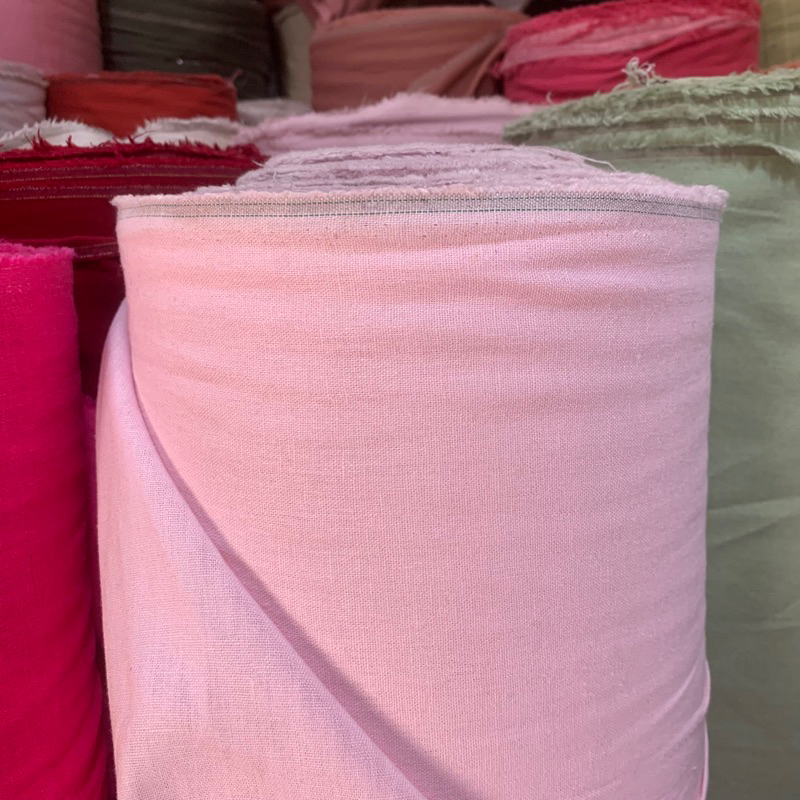 Jual Kain Linen Kain Pure Linen Kain Linen Polos Bahan Linen | Shopee ...