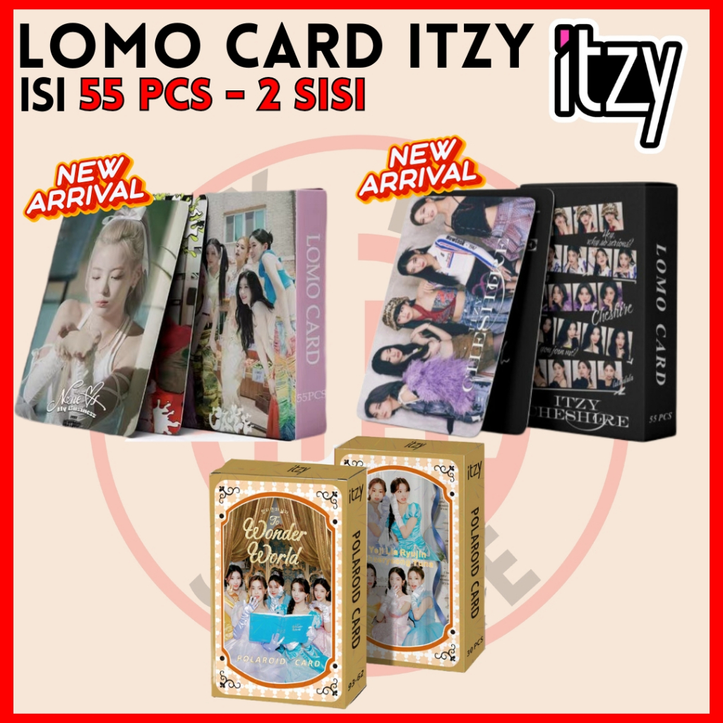 Jual [BOX Baru Store] Lomo Card ITZY 55pcs Lomo Card ITZY 30pcs Murah Photocard PC ITZY Yeji ...