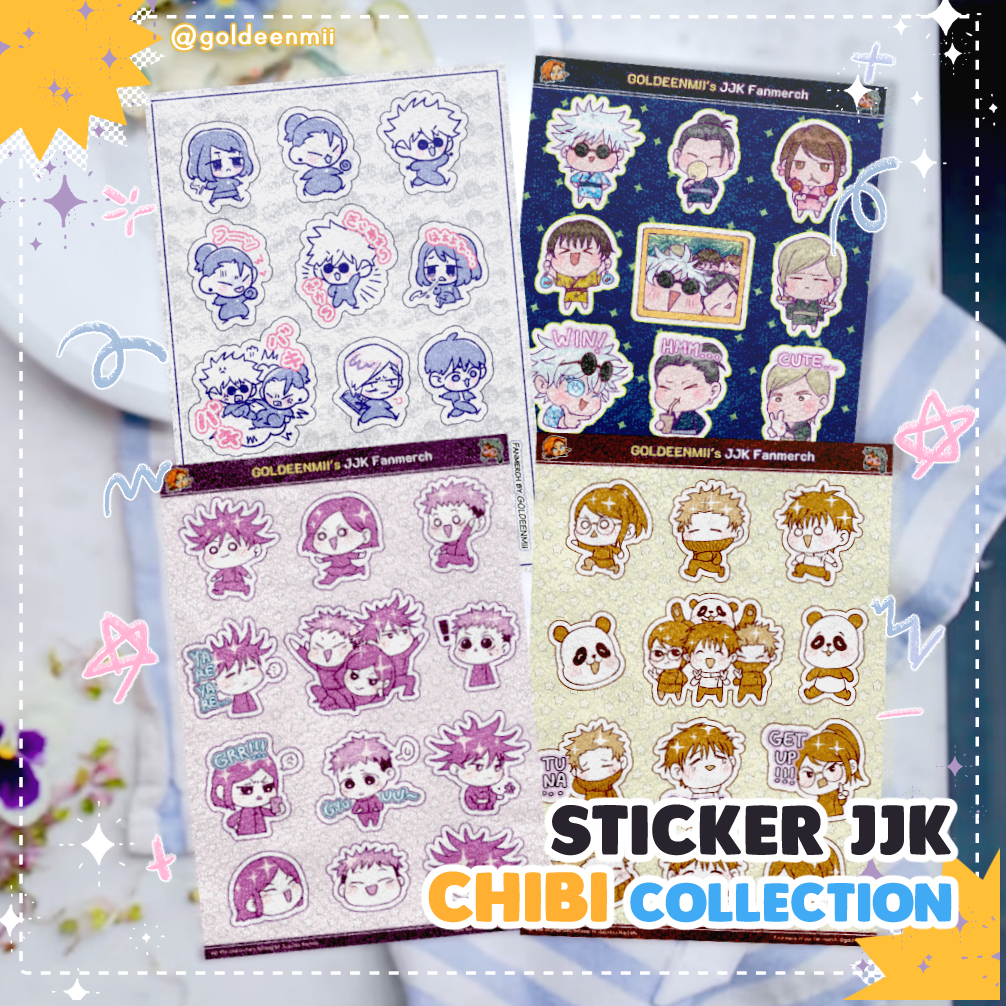 Jual [READY STOCK] JJK - Sticker Chibi Collection Jujutsu Kaisen ...