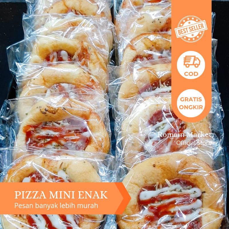 Jual PIZZA MINI ISI 30PCS - PIZZA MINI ENAK EMPUK - PIZZA MINI FROZEN ...