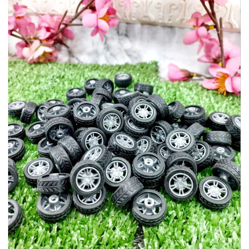 Jual Roda mobil mainan uk.1,5 isi 50pcs | Shopee Indonesia
