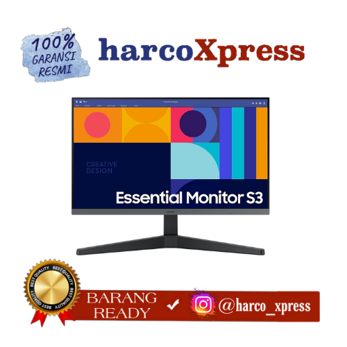 Jual Monitor SAMSUNG S24D300 IPS 100hz FreeSync | LS24C330GAEX 24D300 ...