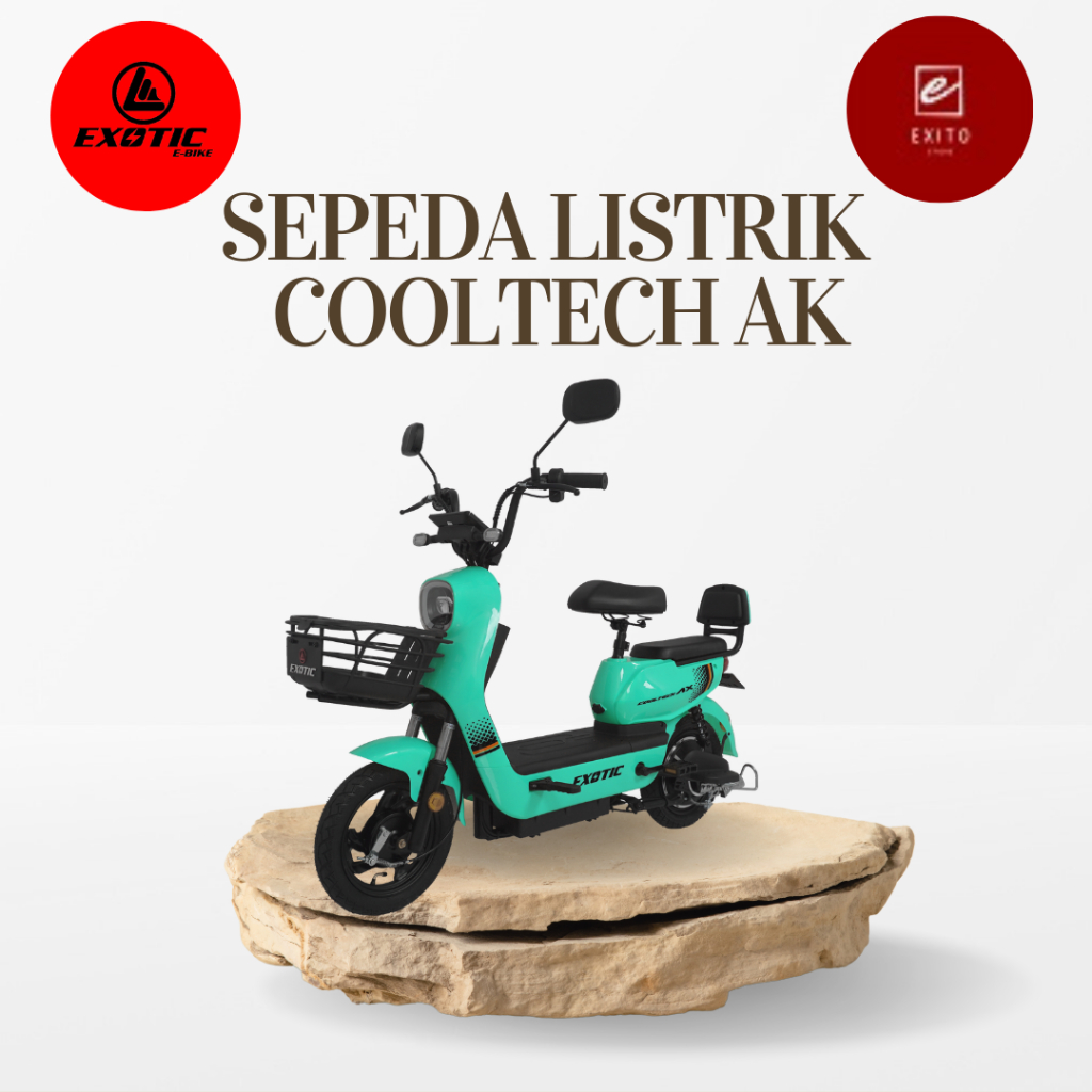 Jual SEPEDA LISTRIK EXOTIC COOLTECH AK | Shopee Indonesia