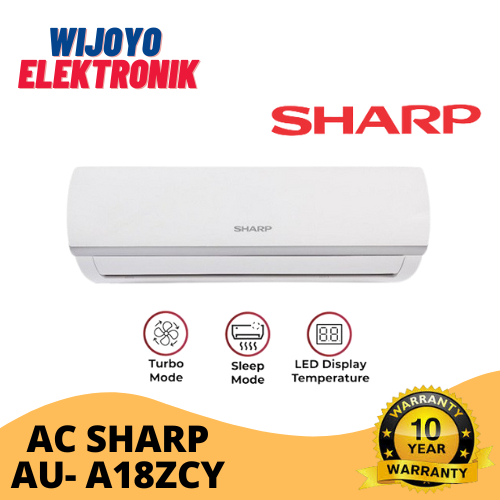 Jual AC SHARP 2 PK AH-A18ZCY / AH-A18ZCYN SHARP AC 2 PK 18 ZCY LOW WATT ...