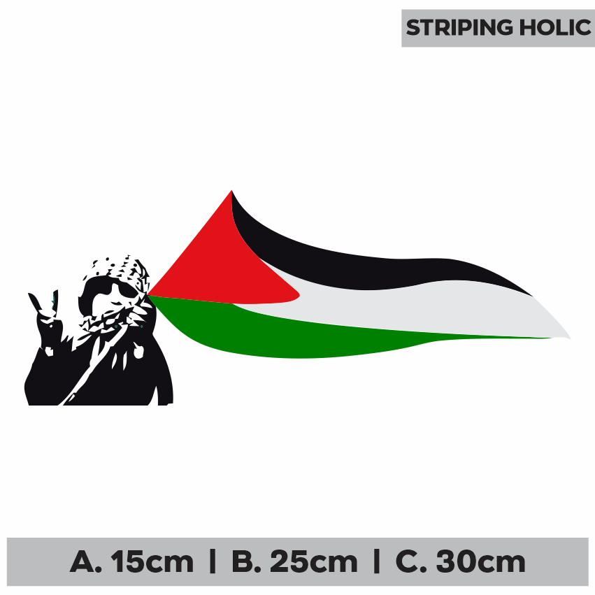Jual STICKER CUTTING PALESTINA PEJUANG PALESTINE MERDEKA STIKER ...