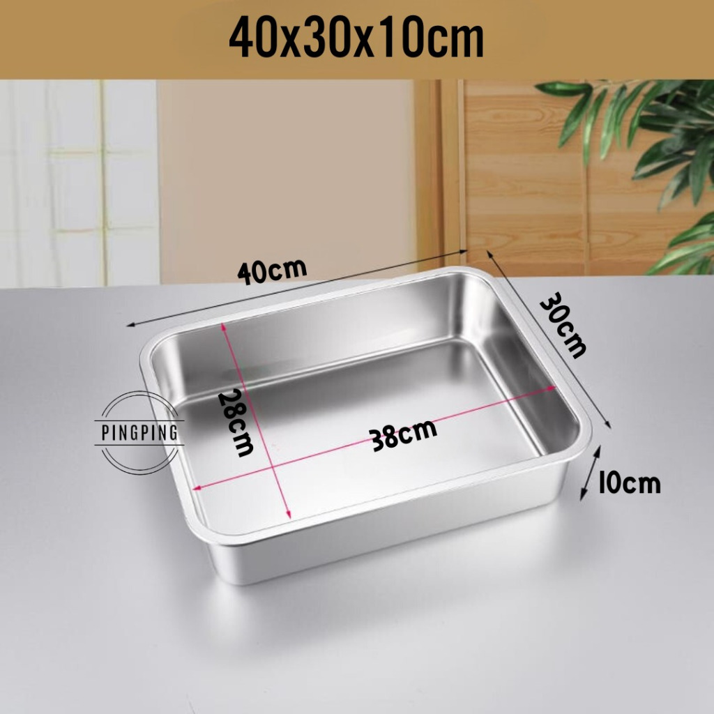 Jual Nampan Stainless Steel / Nampan Baki Stainless Steel / Nampan ...