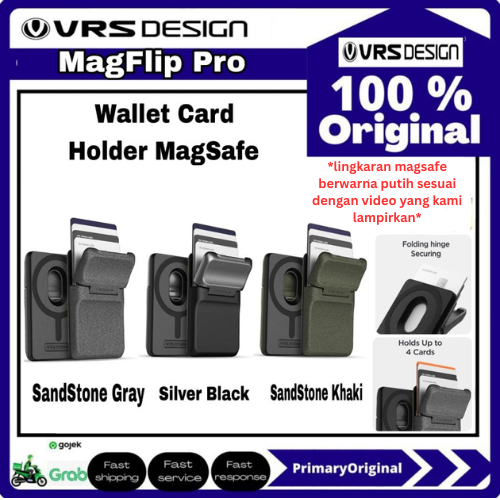 Jual MagFlip Pro Vrs Design Magnetic Wallet Card Holder MagSafe | Shopee Indonesia