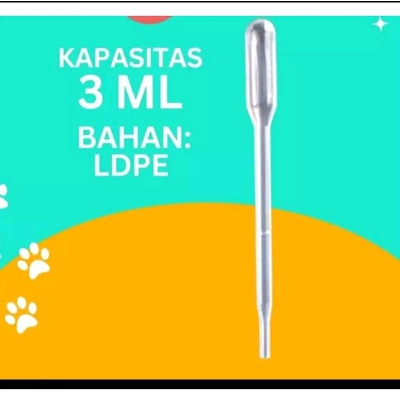Jual PIPET TETES MAKANAN DAN MINUMAN UKURAN 3ML | Shopee Indonesia