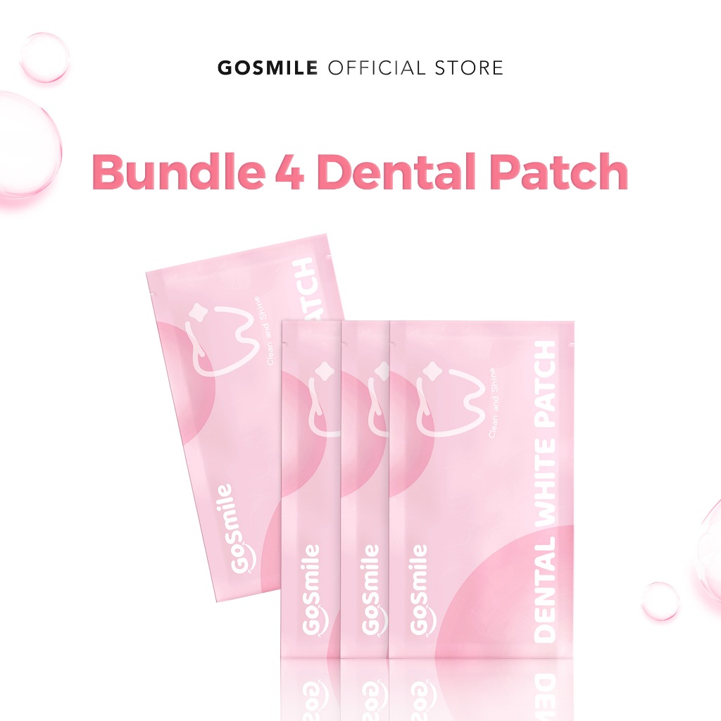 Jual Go Smile Bundle 4 Dental White Patch - Untuk Memutihkan Gigi ...