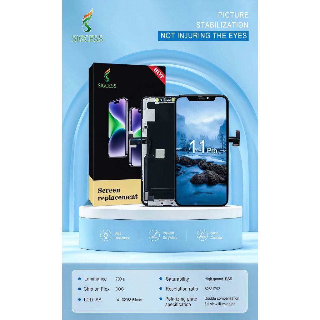 Jual LCD TOUCHSCREEN IP 11 PRO INCELL FULLSET | Shopee Indonesia