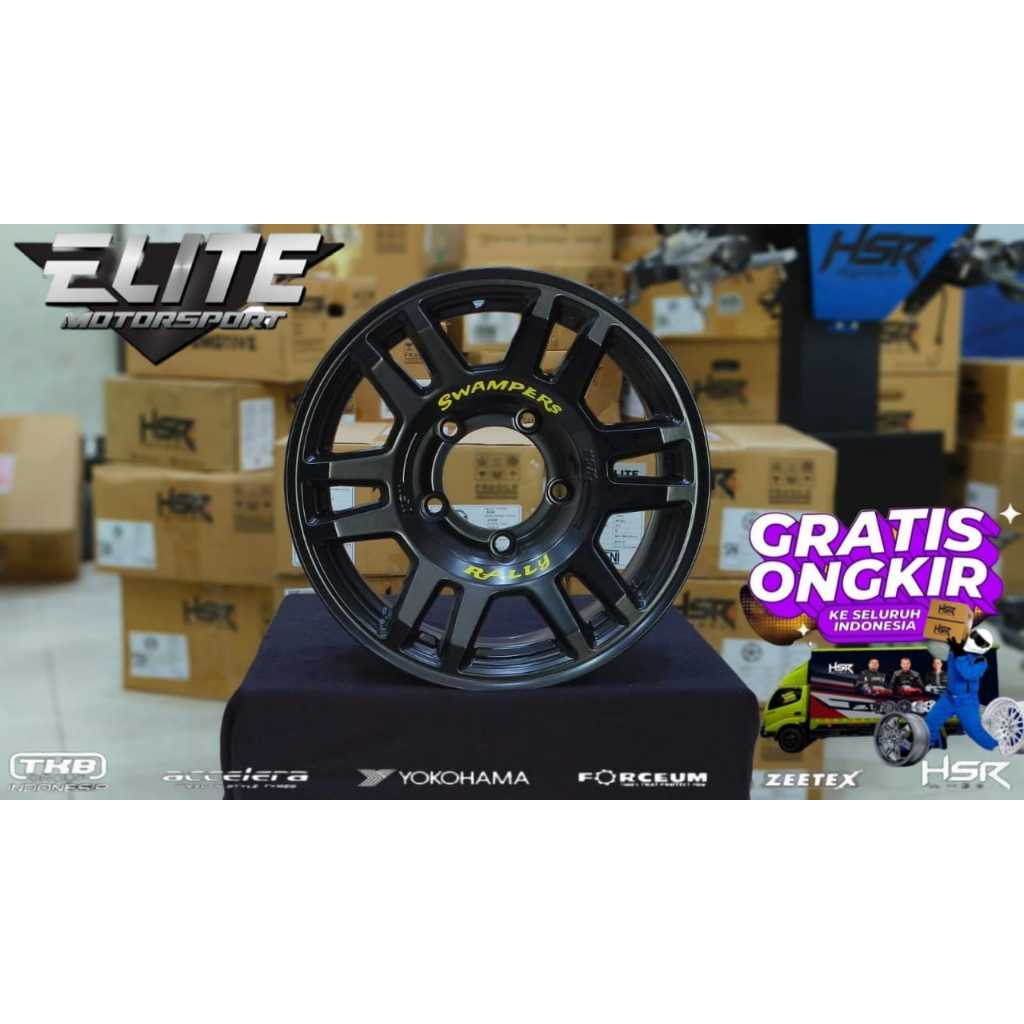 Jual Velg Offroad R15 Mobil Jimny Feroza Katana Escudo Vitara | Shopee ...