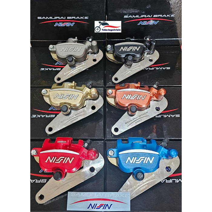 Jual Kaliper Nissin Samurai 2Piston Jupiter Z1 , NEW FORCE , Jupiter mx , Vega R New , Vega ZR ...