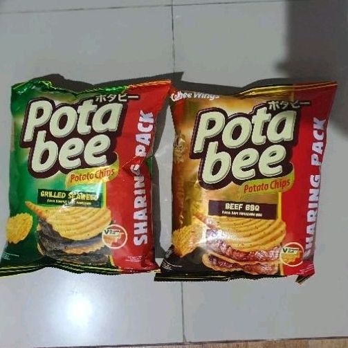 Jual Potabee potato chips Sharing Pack snack makanan ringan SEAWEED ...