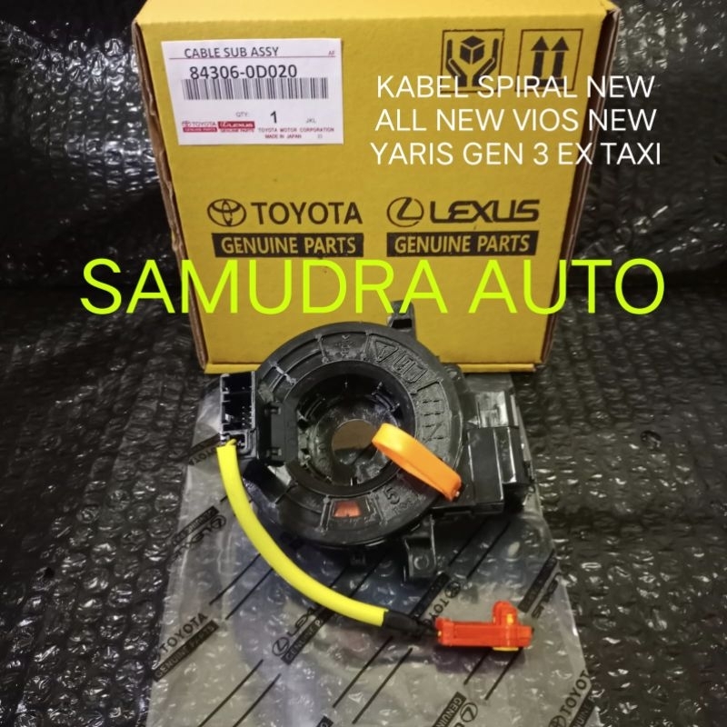 Jual KABEL SPIRAL KABEL KLAKSON INNOVA FORTUNER HILUX CABLE SPIRAL ...