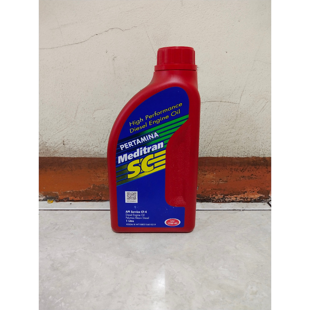 Jual Oli Meditran SC 15W-40 1L 1 Liter Diesel Pertamina | Shopee Indonesia