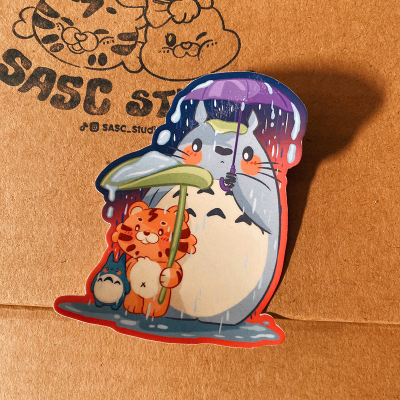 Jual DIECUT sticker vol.1 | BUBU and TITTO | with totoro, sanrio, and ...