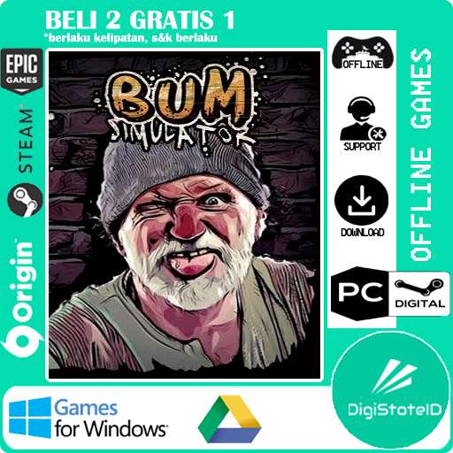 Jual PC Games Bum Simulator | Shopee Indonesia