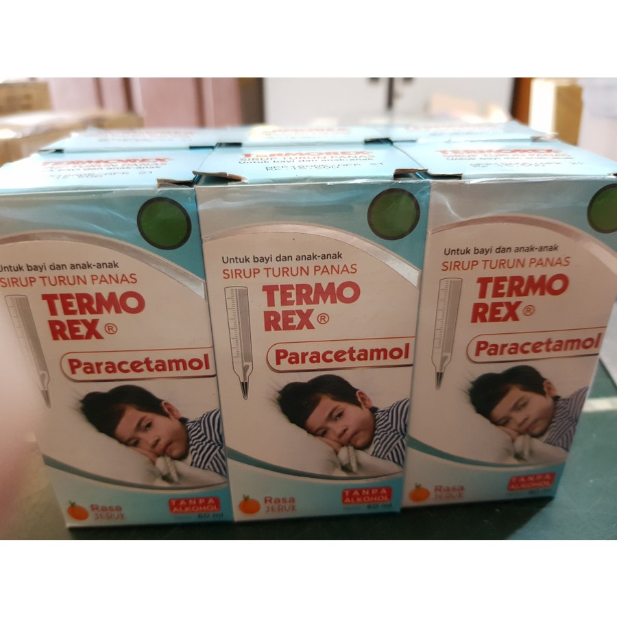 Jual Termorex Paracetamol Sirup 60 ml | Shopee Indonesia
